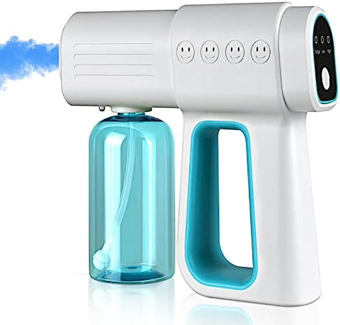 Professional Disinfectant Fogger Machine, 380ml Wireless Nano Sprayer ...