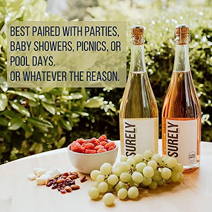 Surely Non Alcoholic Rose - World's First Sparkling Wine that Tastes ...