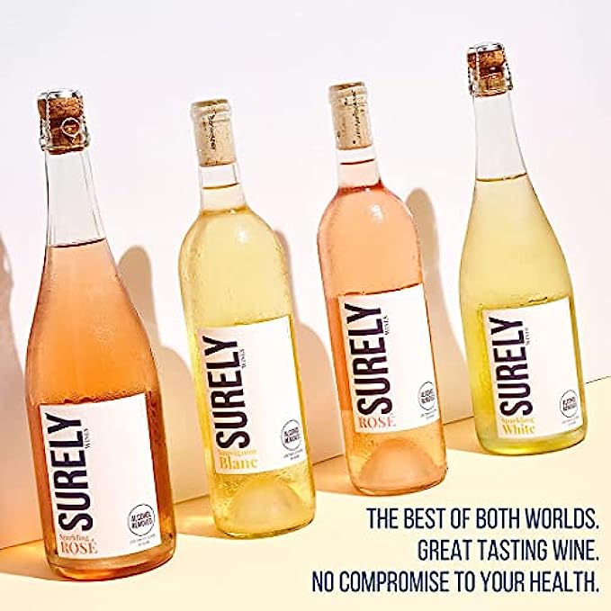 Surely Non Alcoholic Rose - World's First Sparkling Wine that Tastes ...